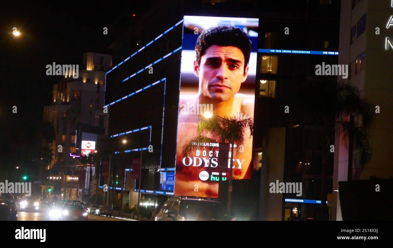 Los Angeles, California, USA 1st January 2025 Doctor Odyssey Billboard ...