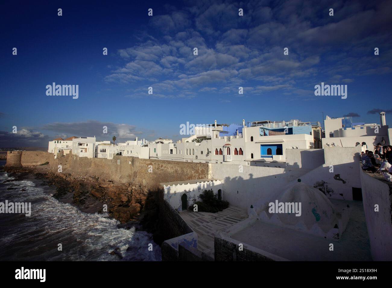 MAROC, REGION DE TANGER, LA MEDINA D'ASILAH (ANCIENNE CITE PORTUGAISE ...