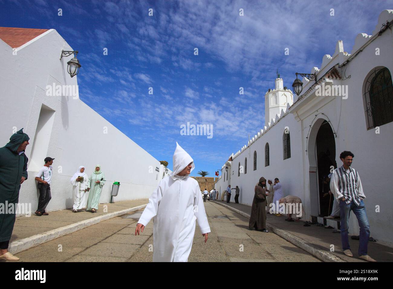 MOROCCO, TANGER REGION, THE MEDINA OF ASILAH (OLD FORTIFIED PORTUGUESE ...