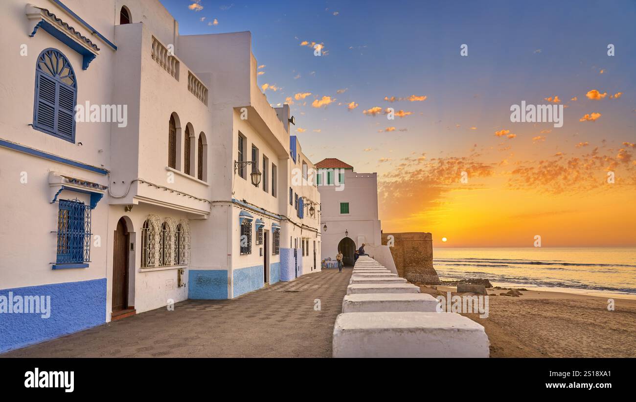 MOROCCO, TANGER REGION, THE MEDINA OF ASILAH (OLD FORTIFIED PORTUGUESE ...