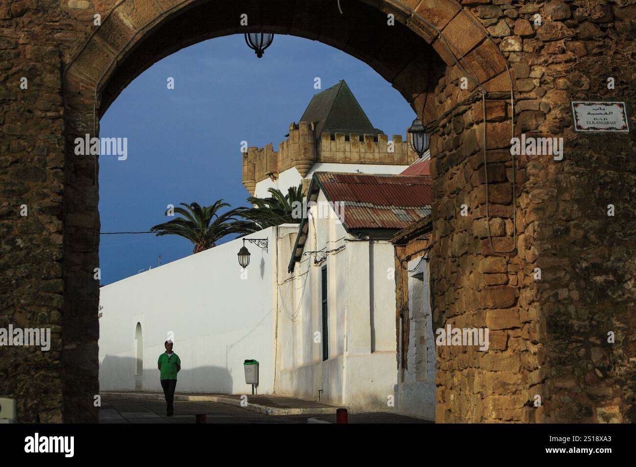 MOROCCO, TANGER REGION, THE MEDINA OF ASILAH (OLD FORTIFIED PORTUGUESE ...