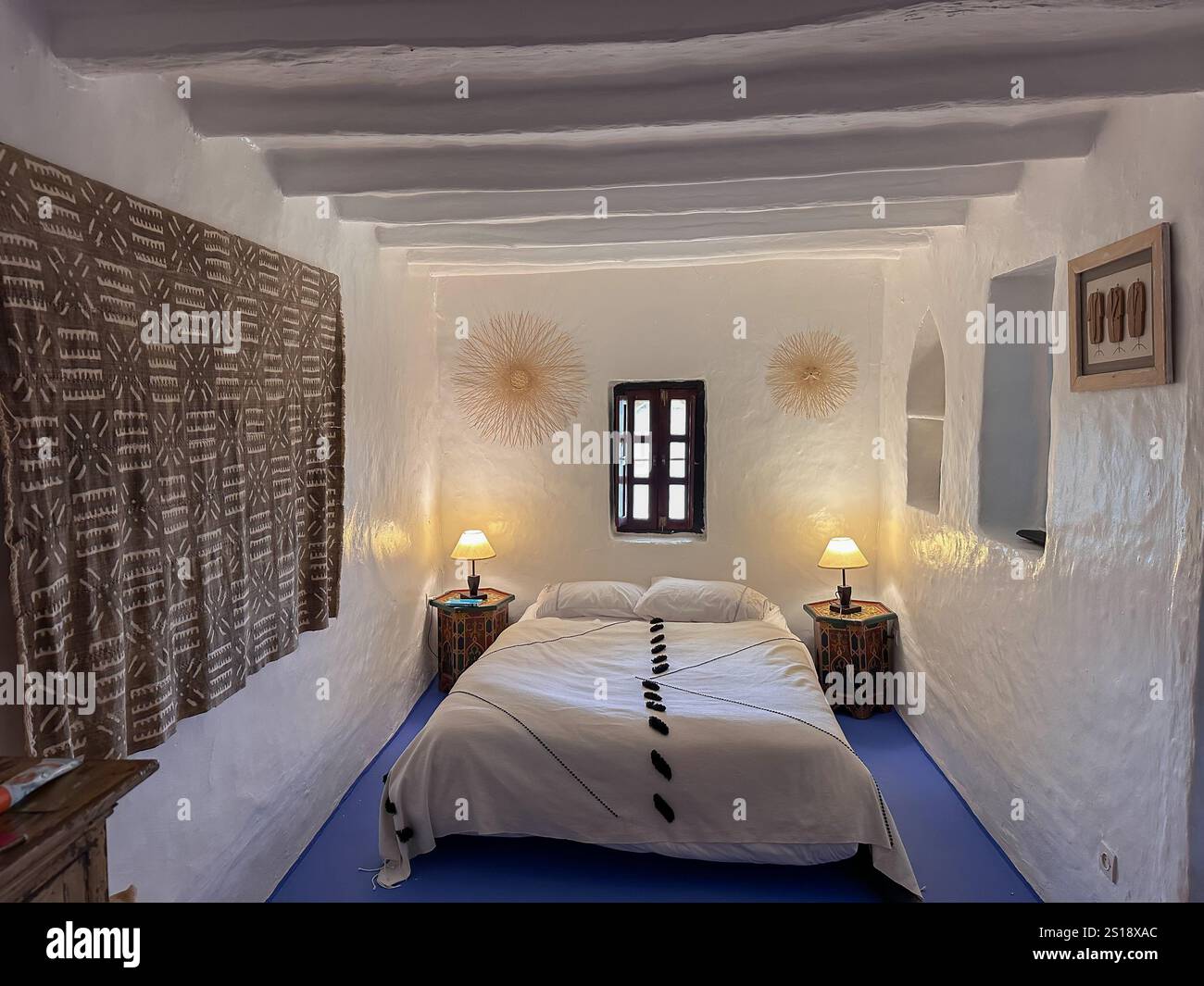 MOROCCO. TANGER REGION, NEAR ASILAH. L'AUBERGE BERBARI, A PLEASANT ECO ...