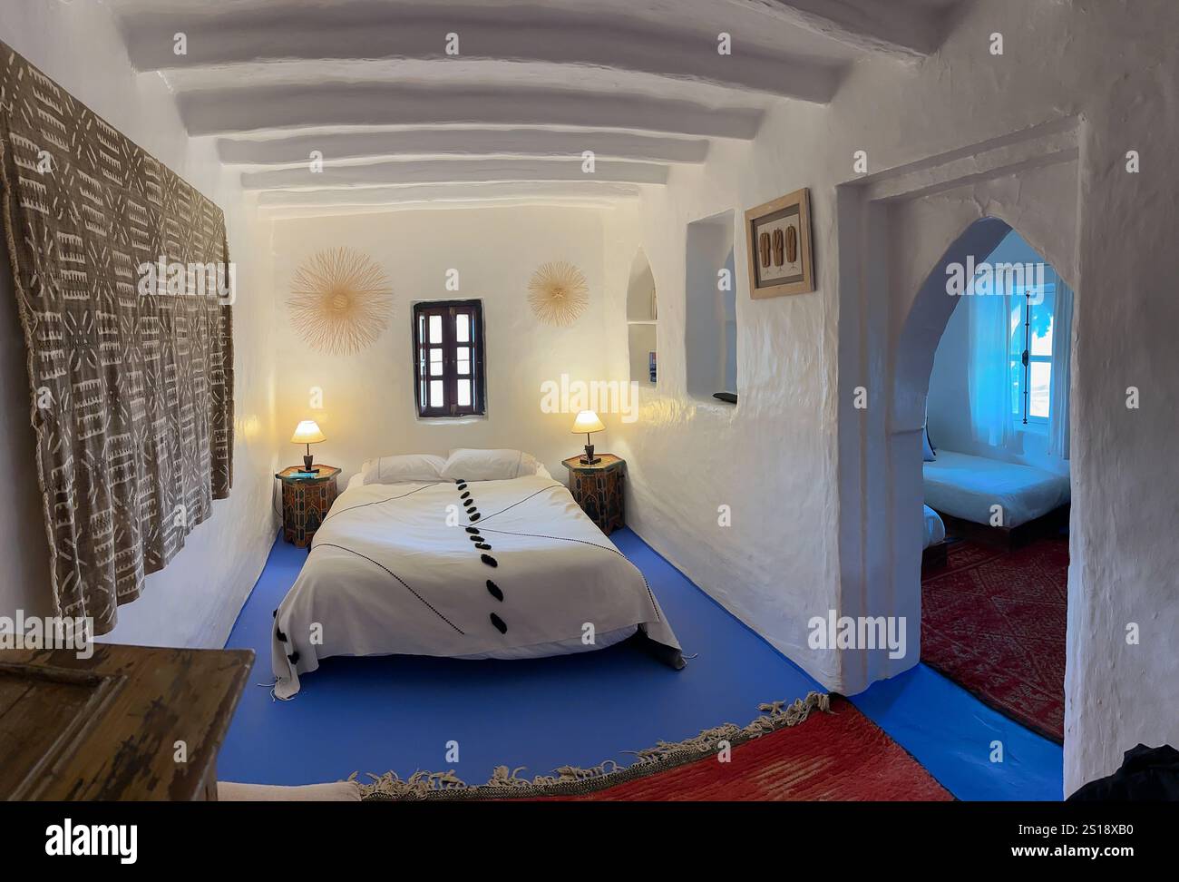 MOROCCO. TANGER REGION, NEAR ASILAH. L'AUBERGE BERBARI, A PLEASANT ECO ...