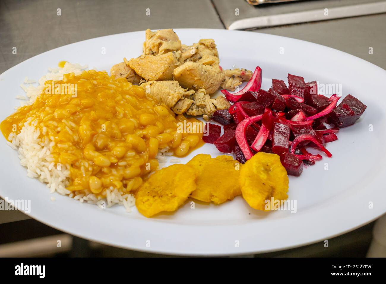 Typical dominican dish hi-res stock photography and images - Alamy