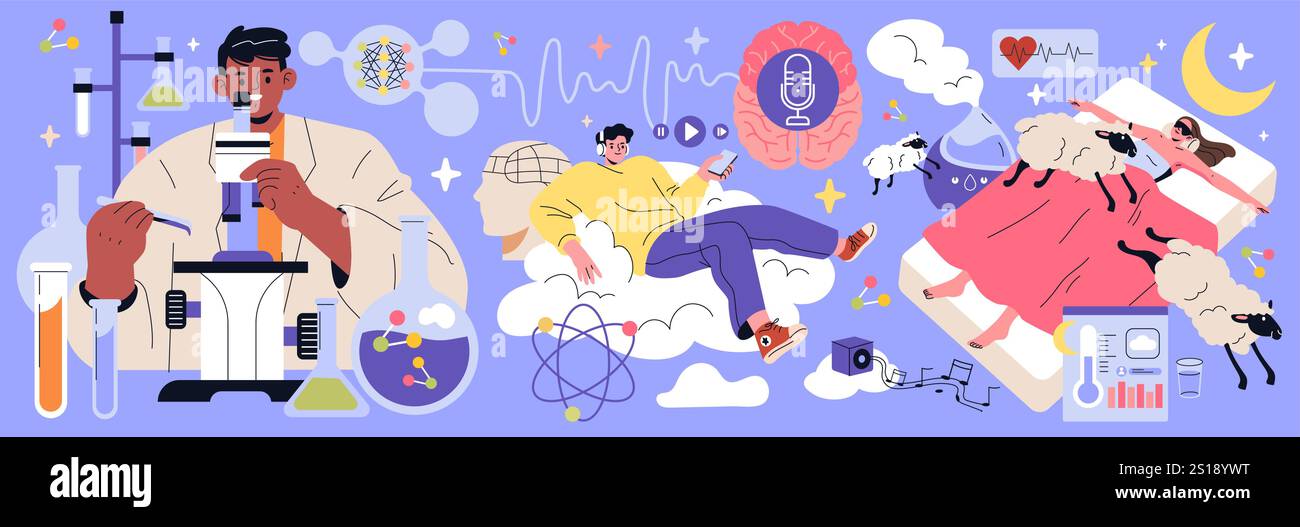 Biohacking concept. Personal optimization through science and ...