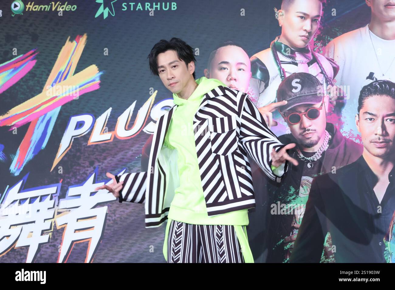 Taiwanese actor, host and comedian Chen Han-dian attends an activity in ...