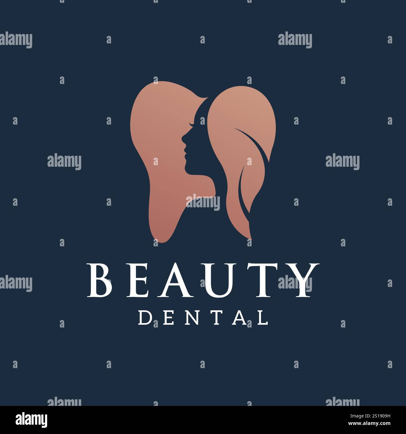 Oral Facial logo design, dentist dental tooth teeth shape and ...