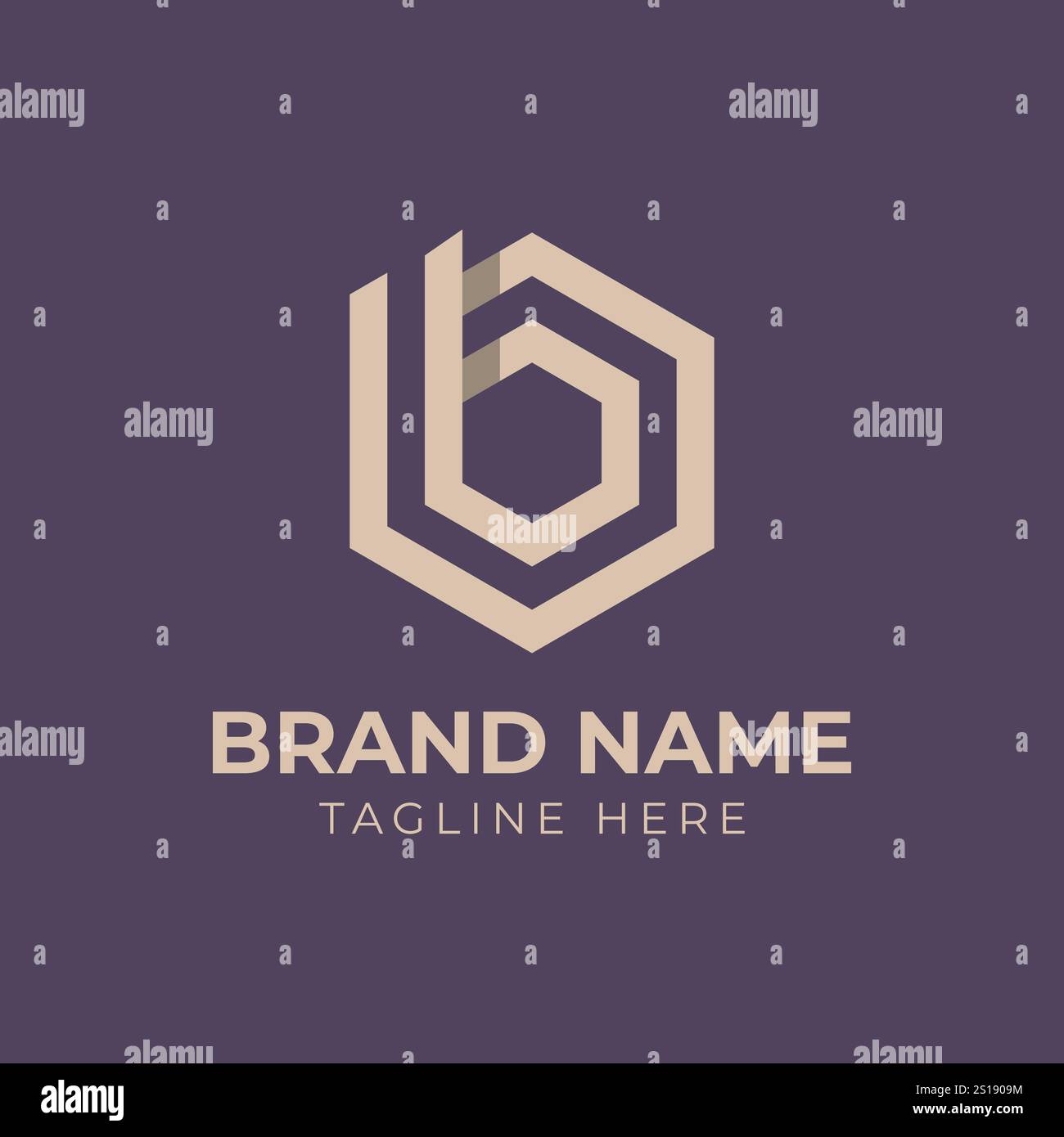 Abstract letter B logotype. Creative minimalism logotype. Universal ...