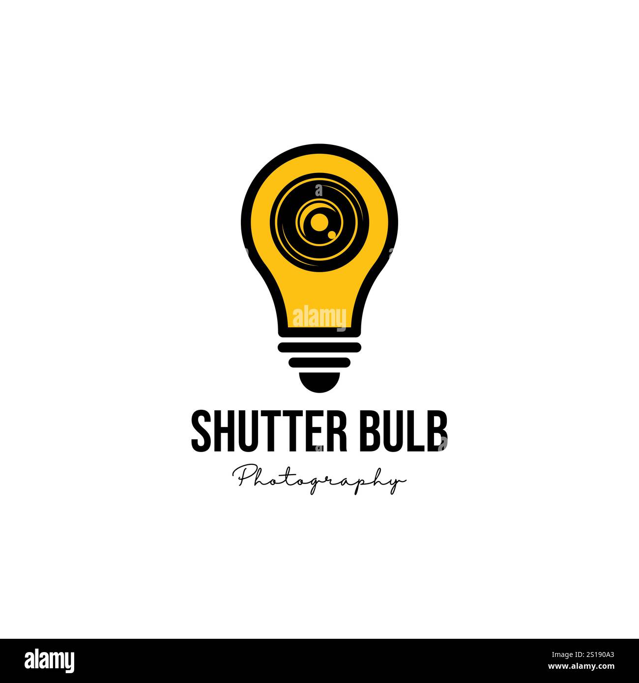 shutter light bulb camera logo design icon Stock Vector Image & Art - Alamy