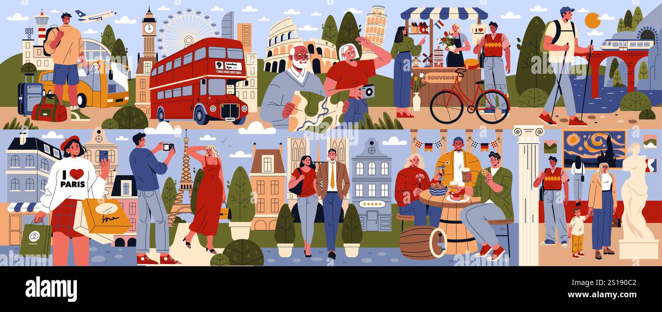 Global food markets Stock Vector Images - Alamy