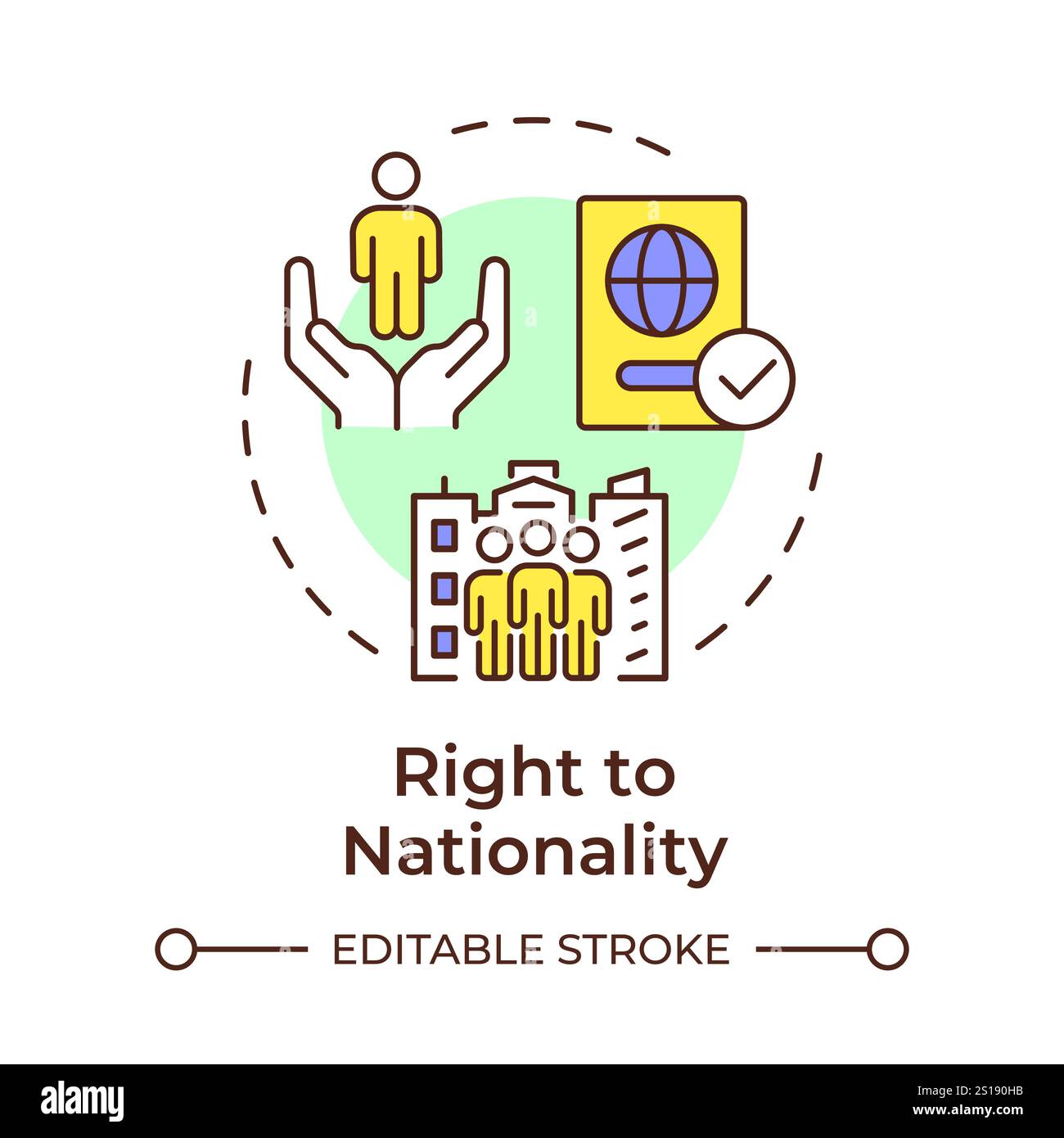 Multi nationality Stock Vector Images - Alamy