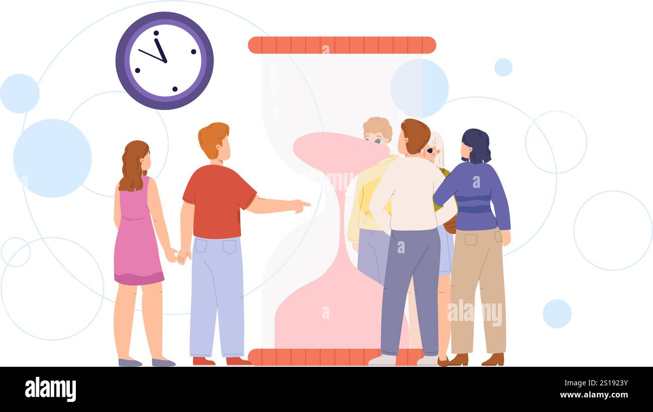 Time up go young Stock Vector Images - Alamy