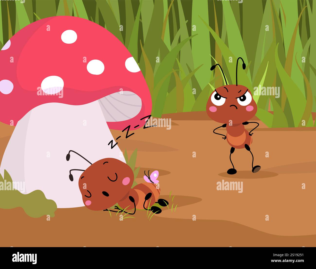 Cartoon insects hi-res stock photography and images - Alamy