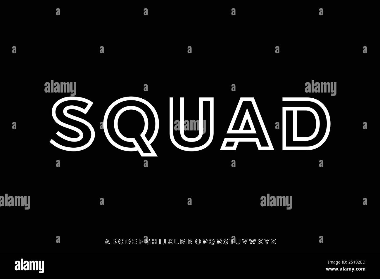 Modern vector outline Stock Vector Images - Alamy