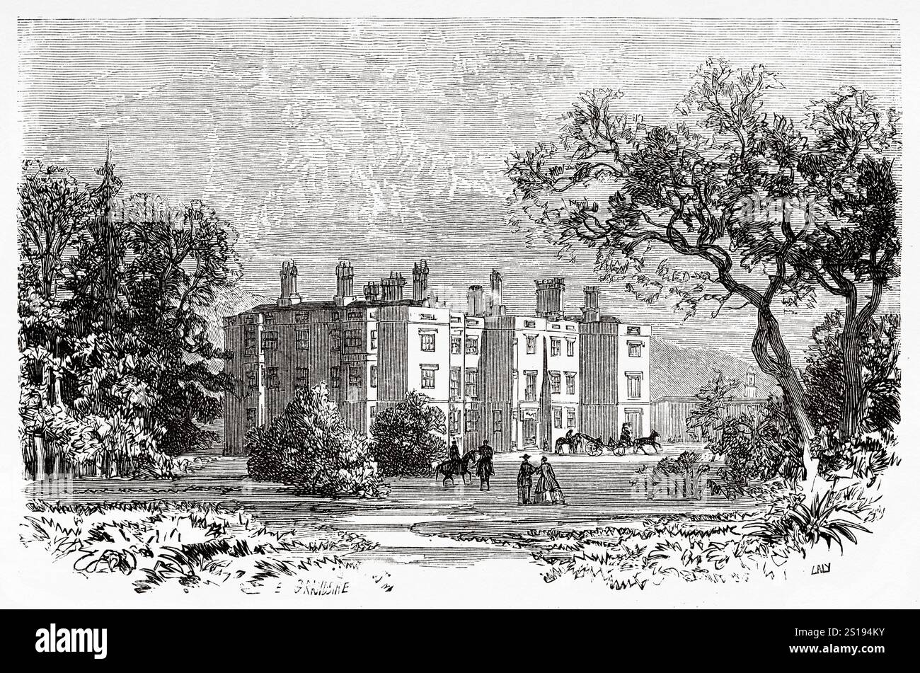 Llanover castle hi-res stock photography and images - Alamy