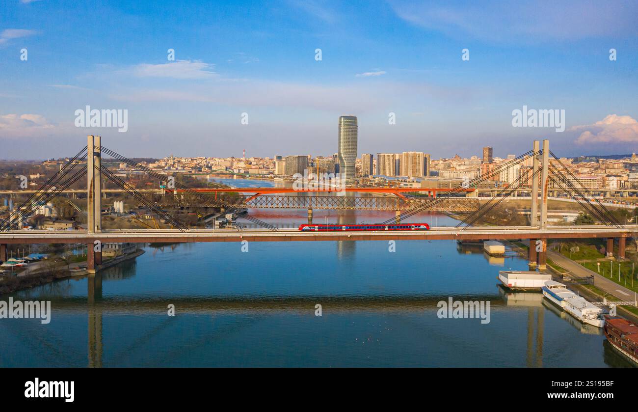 Beijing, China. 6th Mar, 2024. An aerial drone photo taken on March 6 ...