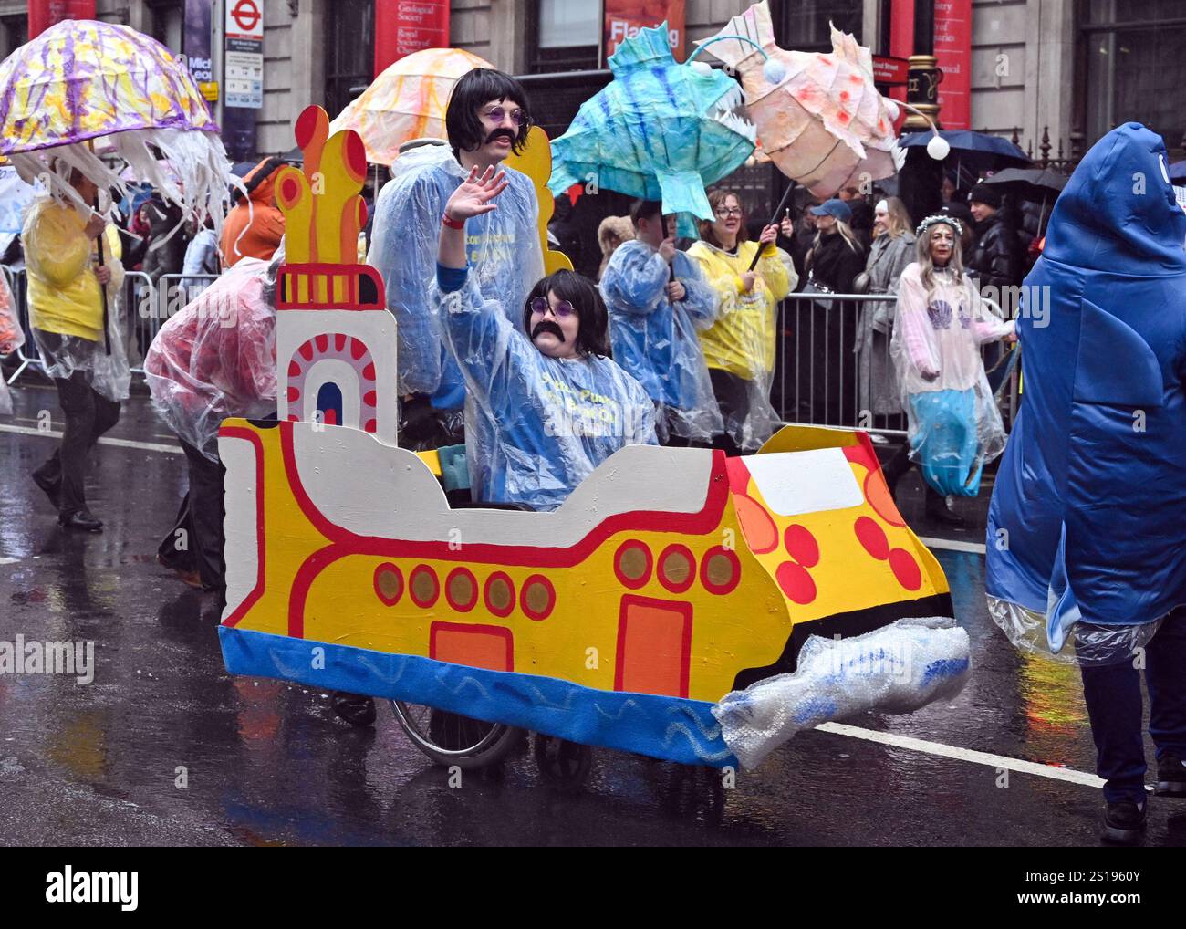 General Views during the London New Year's Day Parade 2025 in London ...