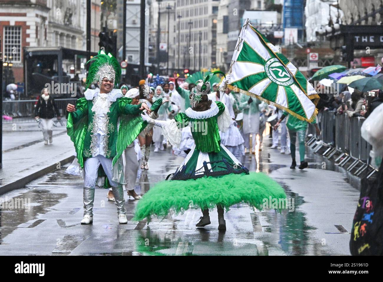 General Views during the London New Year's Day Parade 2025 in London ...