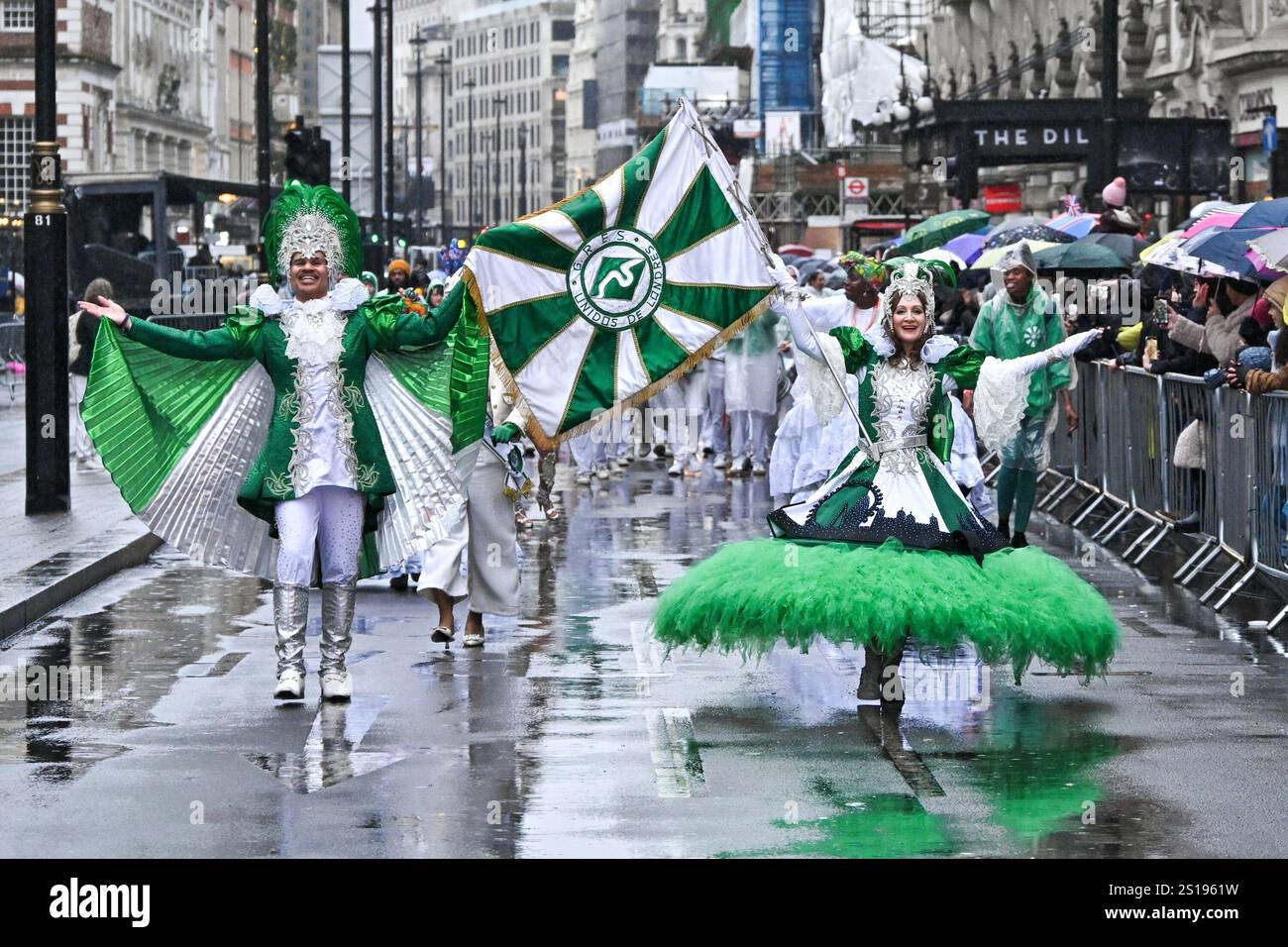 General Views during the London New Year's Day Parade 2025 in London ...