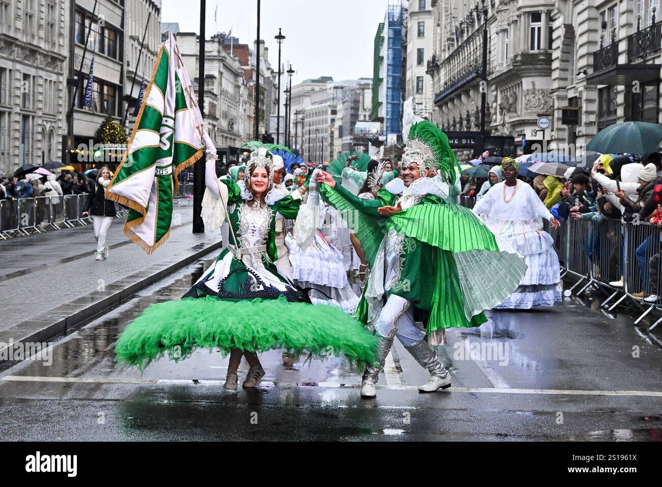 General Views during the London New Year's Day Parade 2025 in London ...