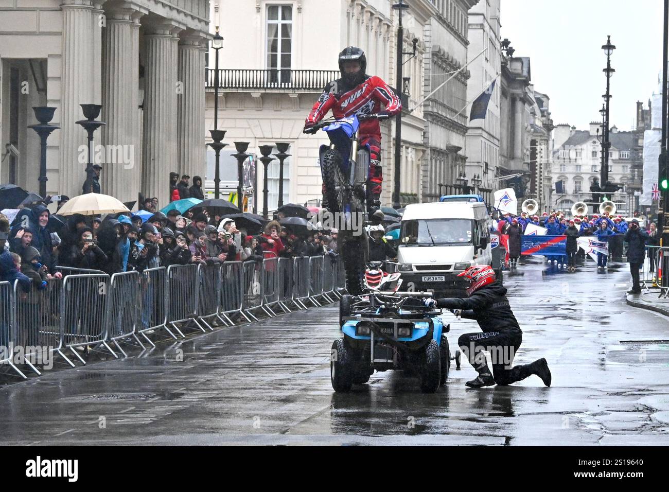 General Views during the London New Year's Day Parade 2025 in London ...