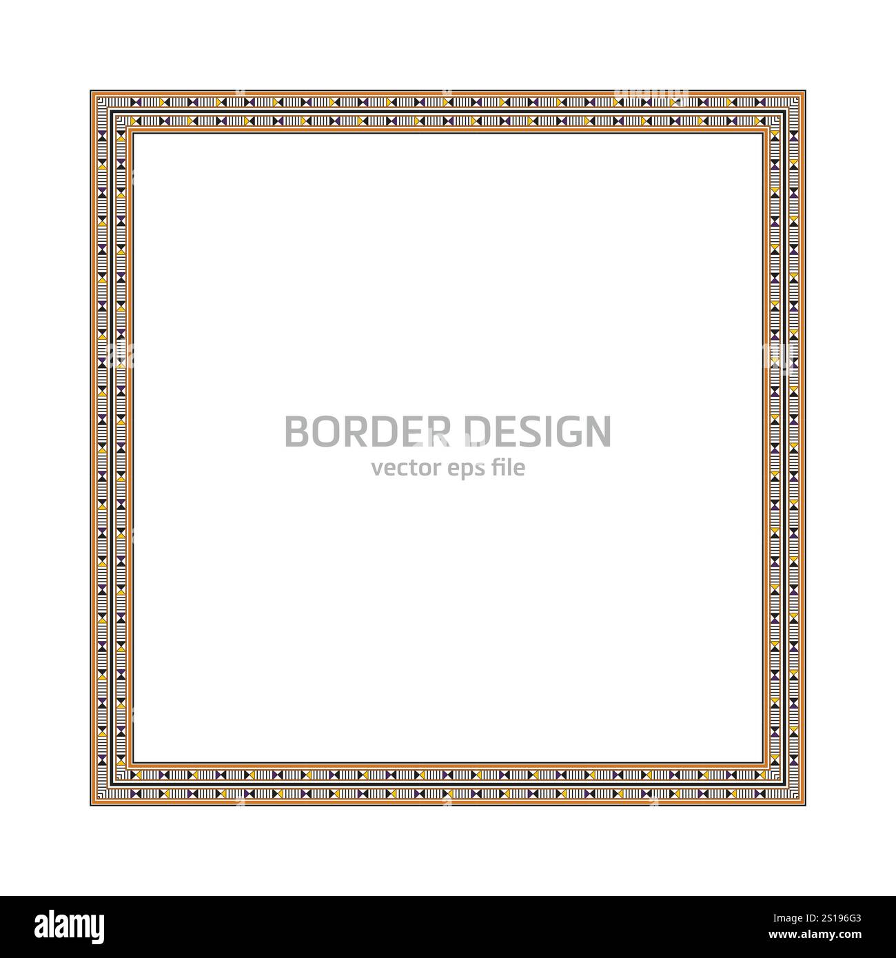 Vector Border Design. Border design vector illustration Stock Vector ...