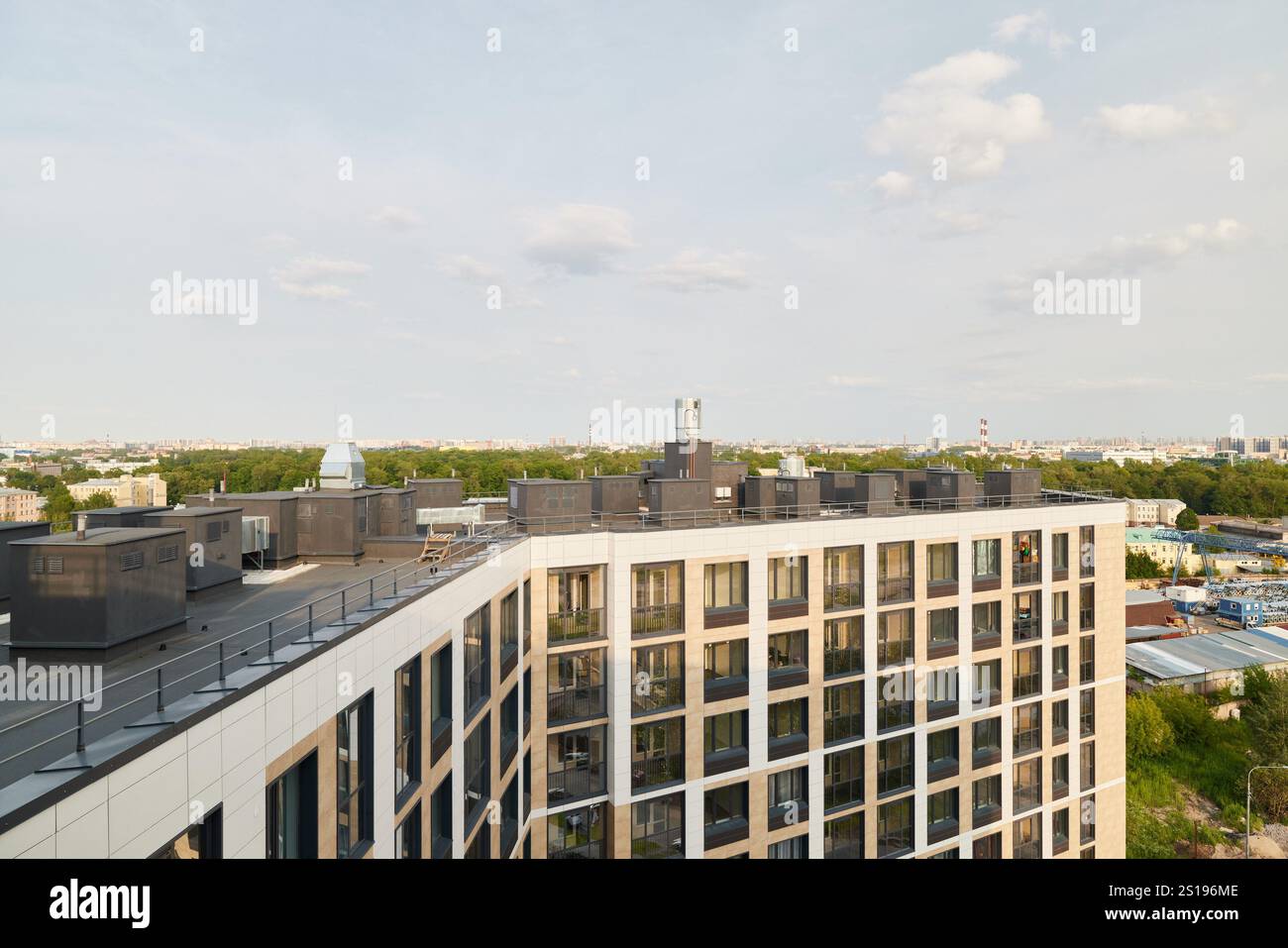 Exploring Modern Urban Architecture Featuring an Expansive Scenic City ...