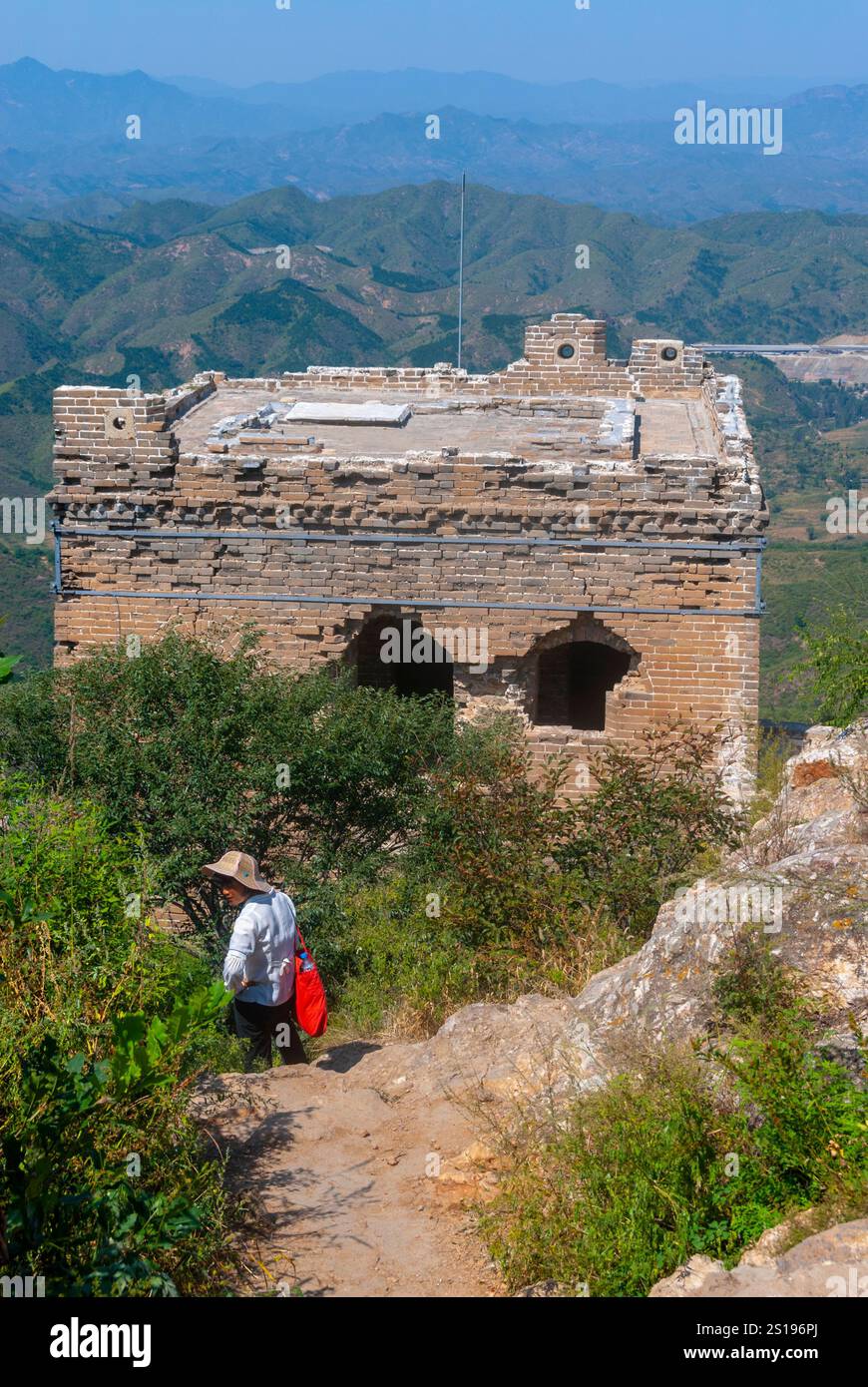 Beijing, CHINA- Chinese Monuments - Simatai Section of The Great Wall ...