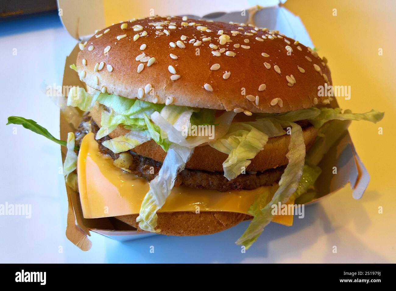 McDonalds Burger-Restaurant, Big Mac - Fastfood *** McDonalds burger ...