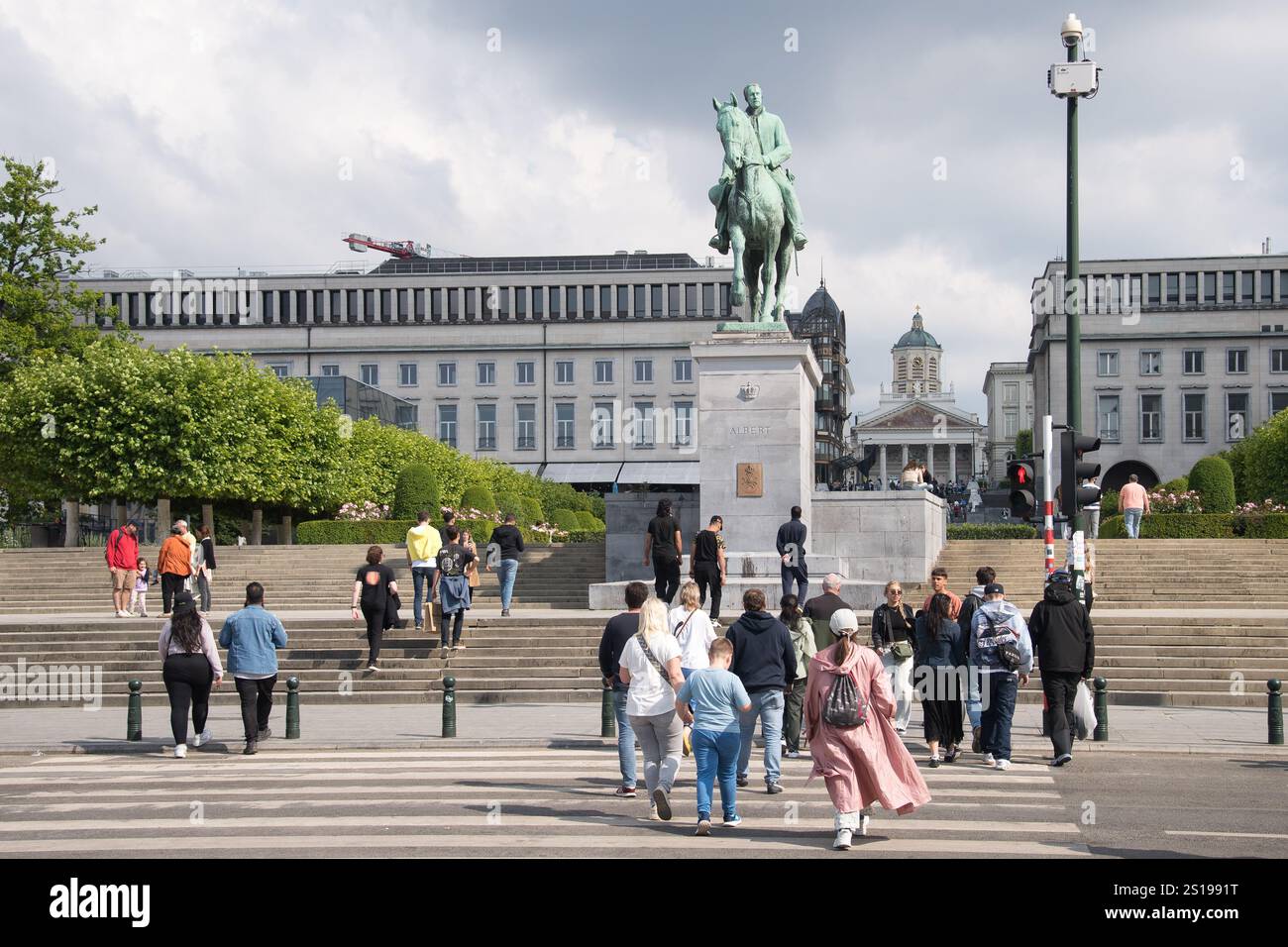 Statue equestre d'Albert I / Ruiterstandbeeld van Albert I (Equestrian ...