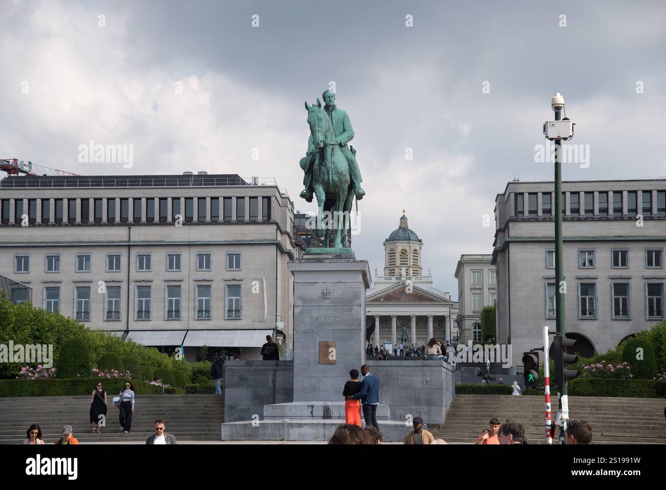 Statue equestre d'Albert I / Ruiterstandbeeld van Albert I (Equestrian ...