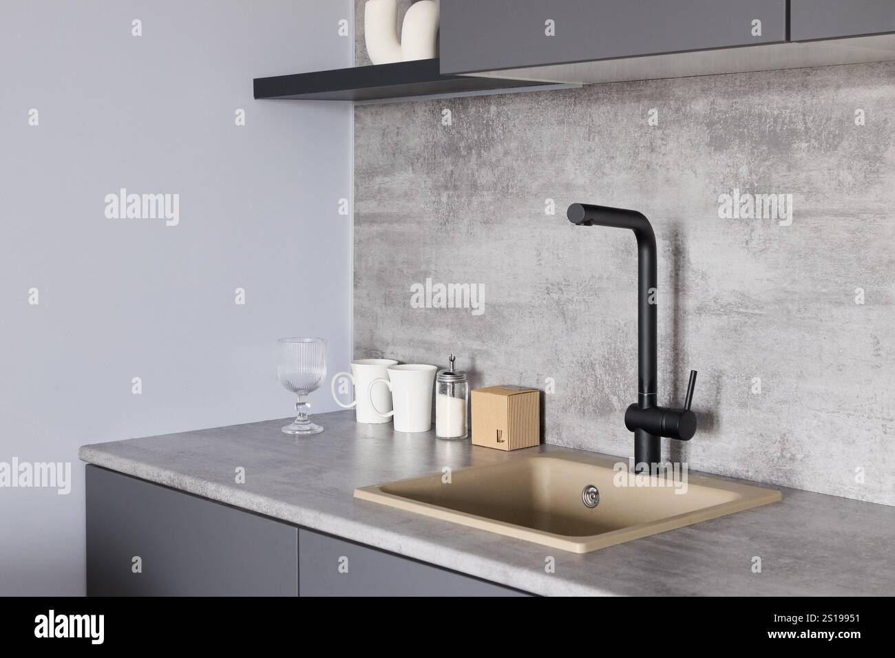 This Modern Kitchen Sink showcases Stylish Design Elements that are ...