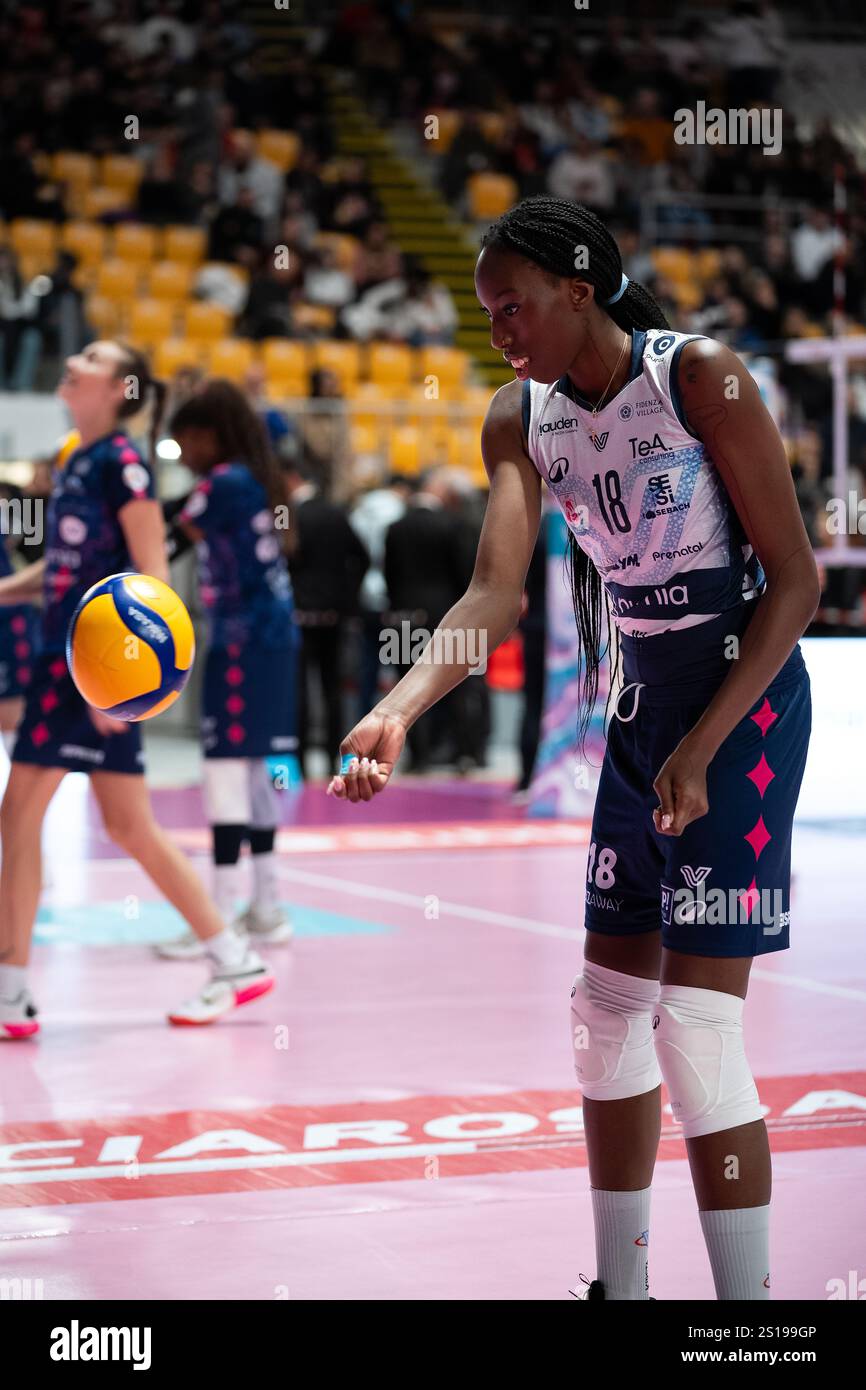 Rome, Italy. 26th Dec, 2024. Paola Egonu of Numia Vero Volley Milano in action during the Serie ...