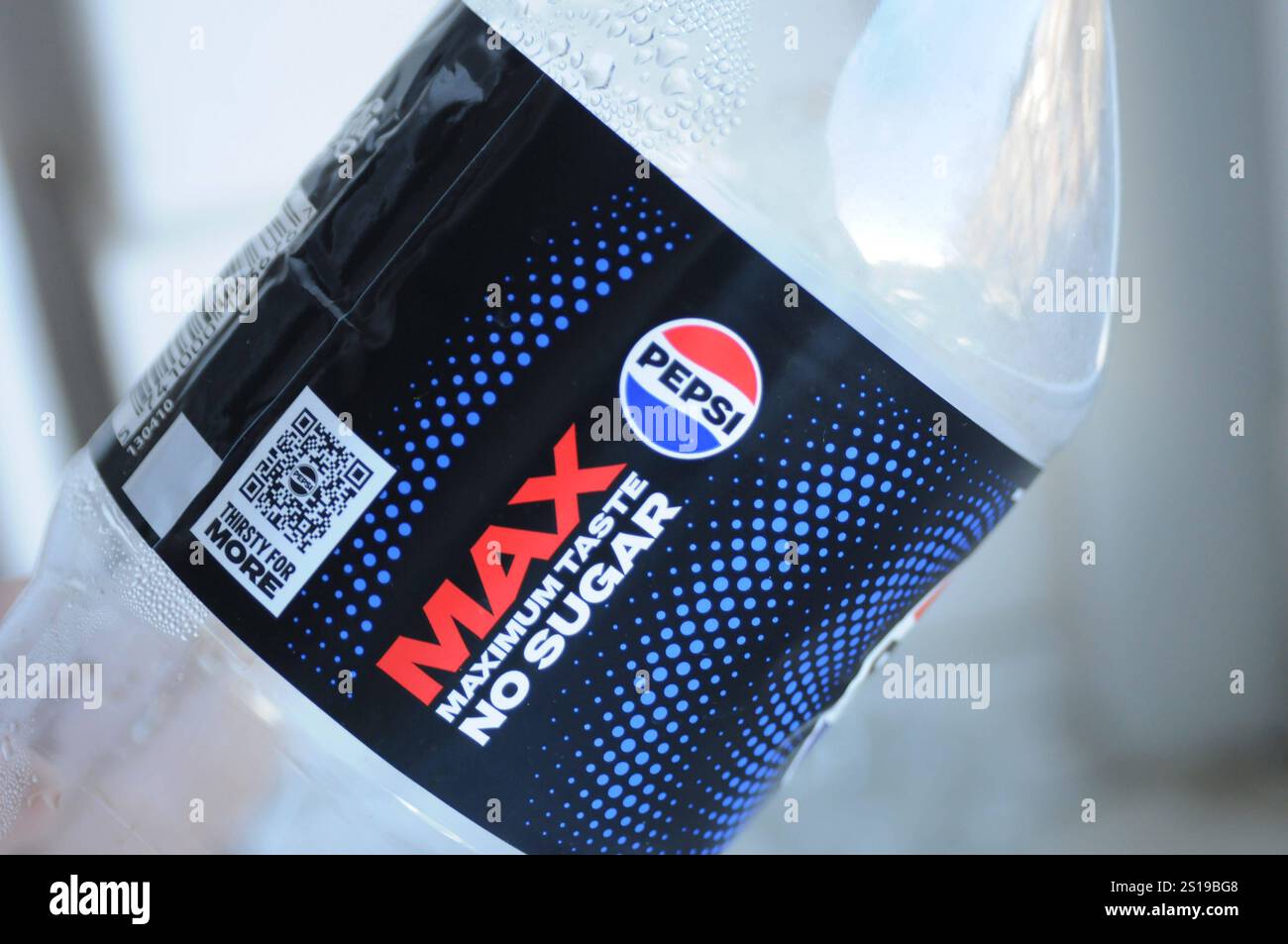 CopenhagenDenmark /02 january 2025 / Pepsi max maximum taste no sugar ...