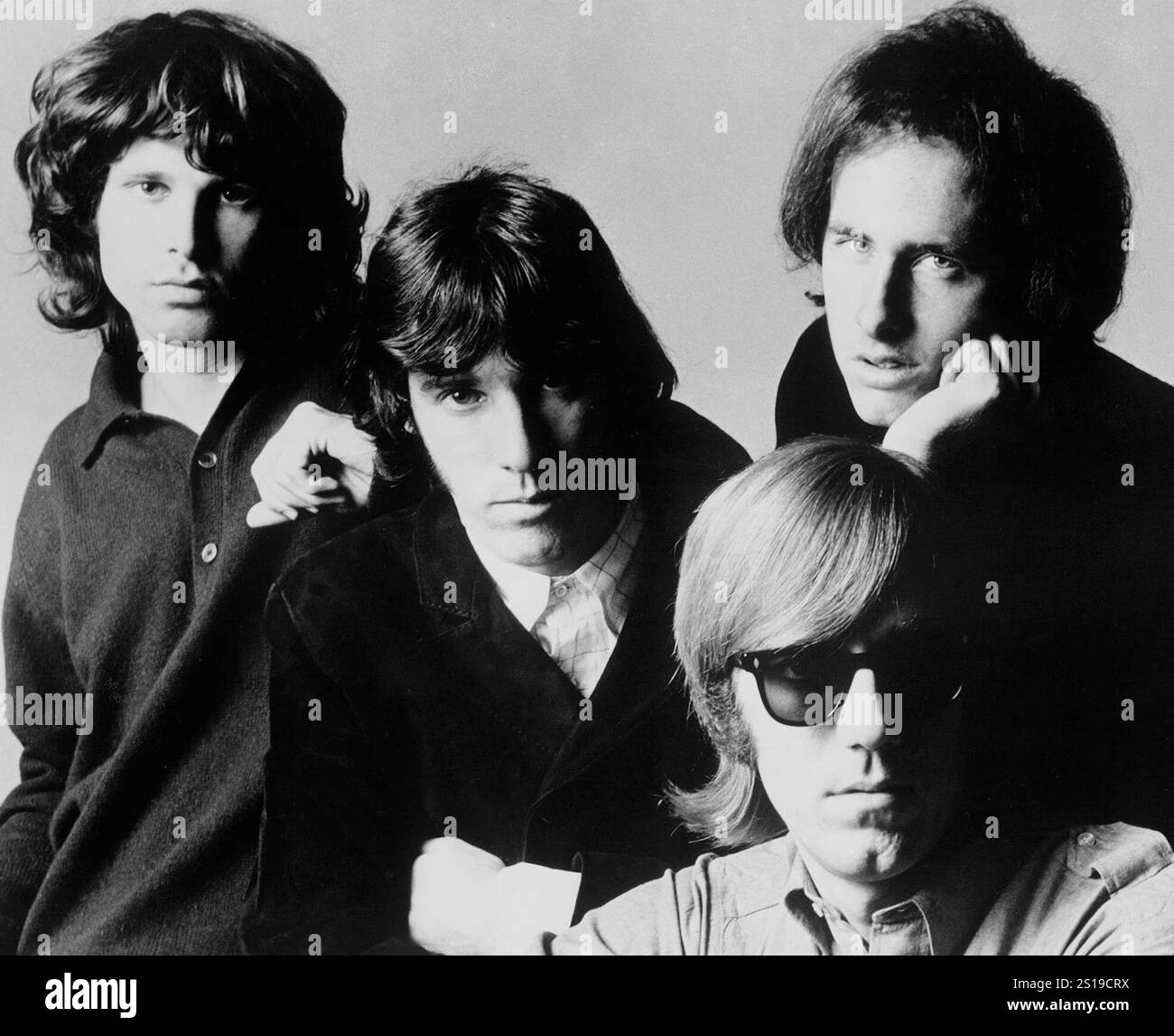 The Doors, from a promotional photo session in November 1966 in New ...
