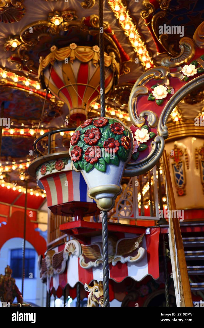 An Elegant Carousel Design that exudes Vintage Charm combined with ...