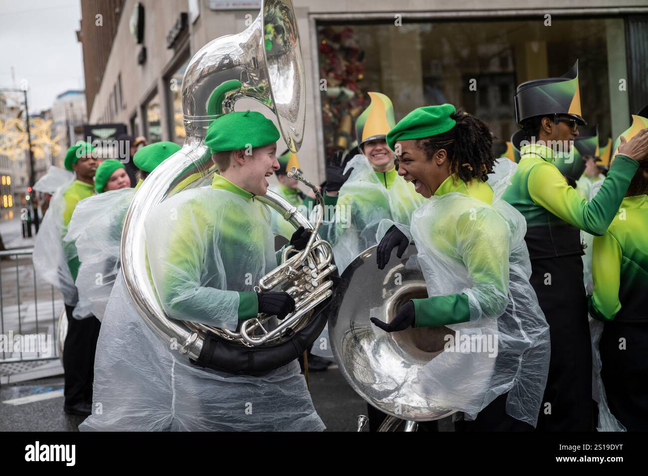 New Year's Day Parade, London, England, United Kingdom Performers take ...