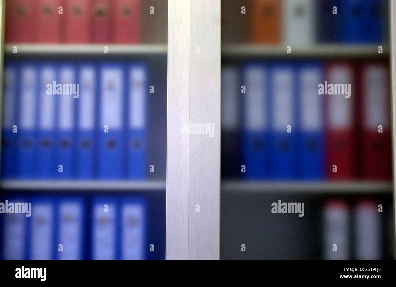 files and documents in the archive in the office administration and ...