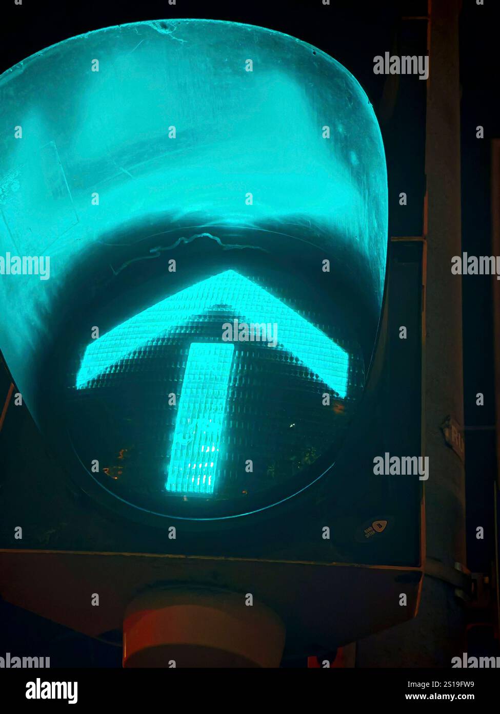 direction arrow points in one way, sign to move towards this direction ...