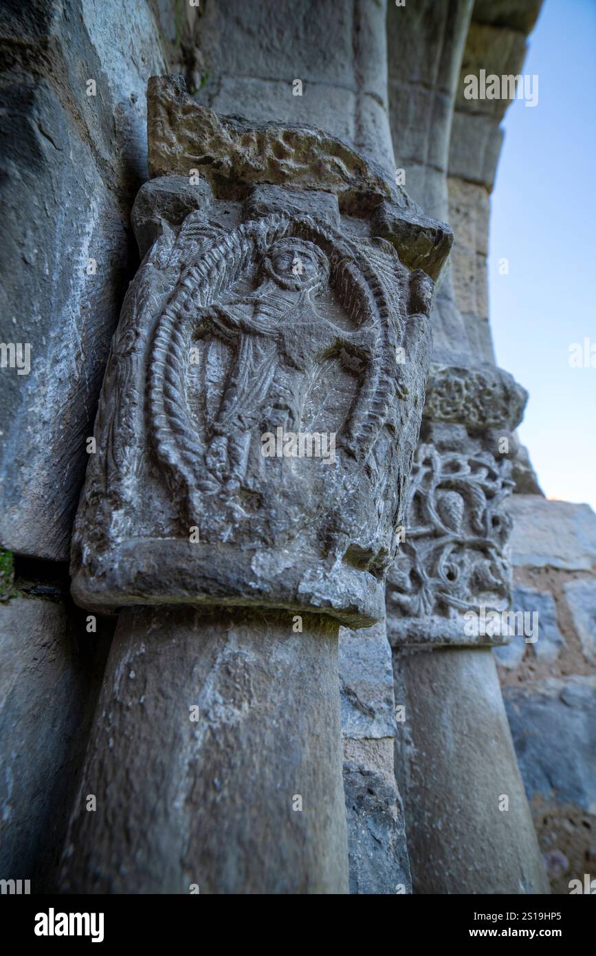 Santa María de Arce, Nagore, Navarre Stock Photo - Alamy