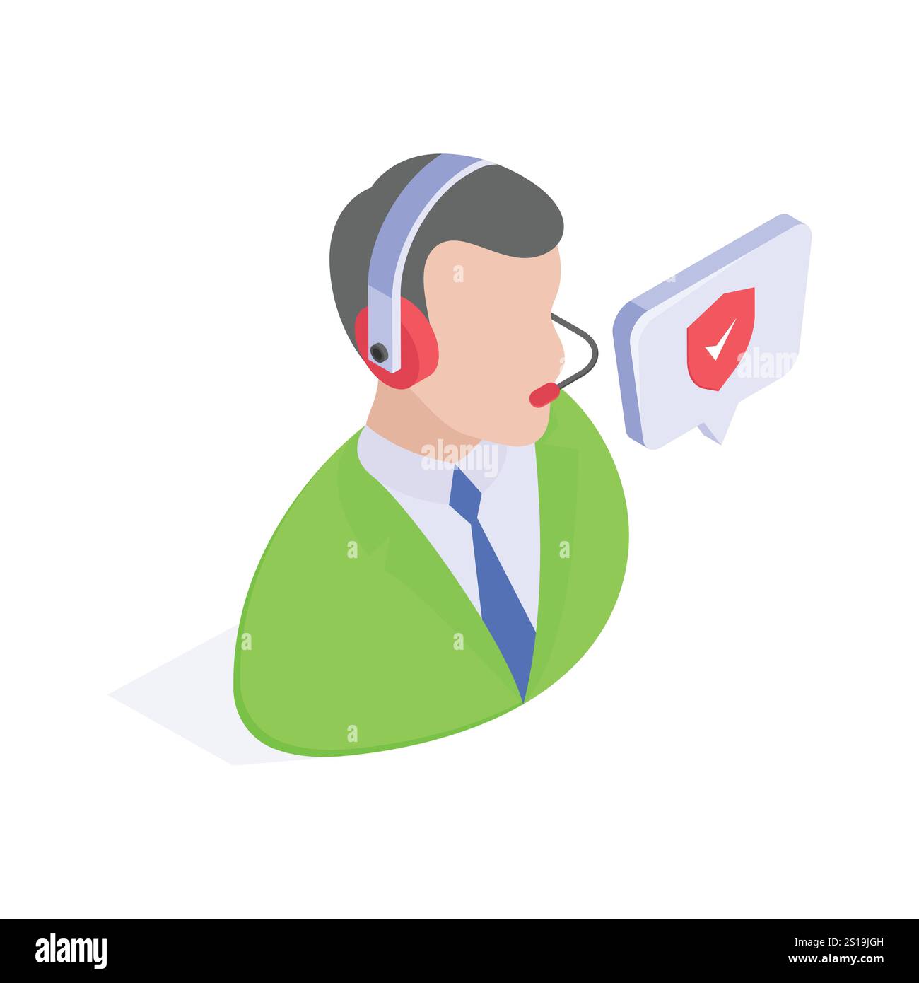 Insurance representative Stock Vector Images - Alamy