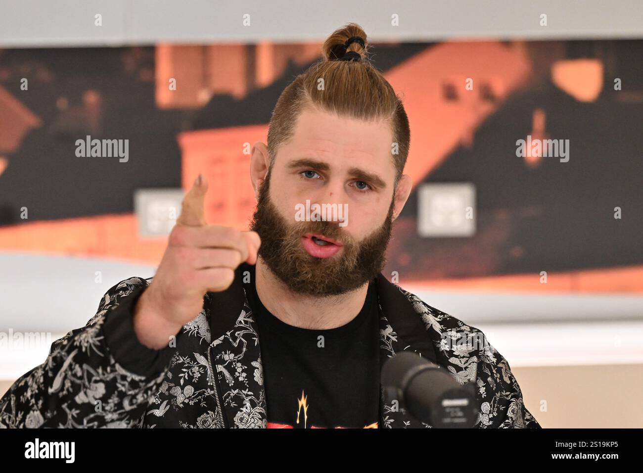 Brno, Czech Republic. 02nd Jan, 2025. Czech MMA fighter Jiri Prochazka ...