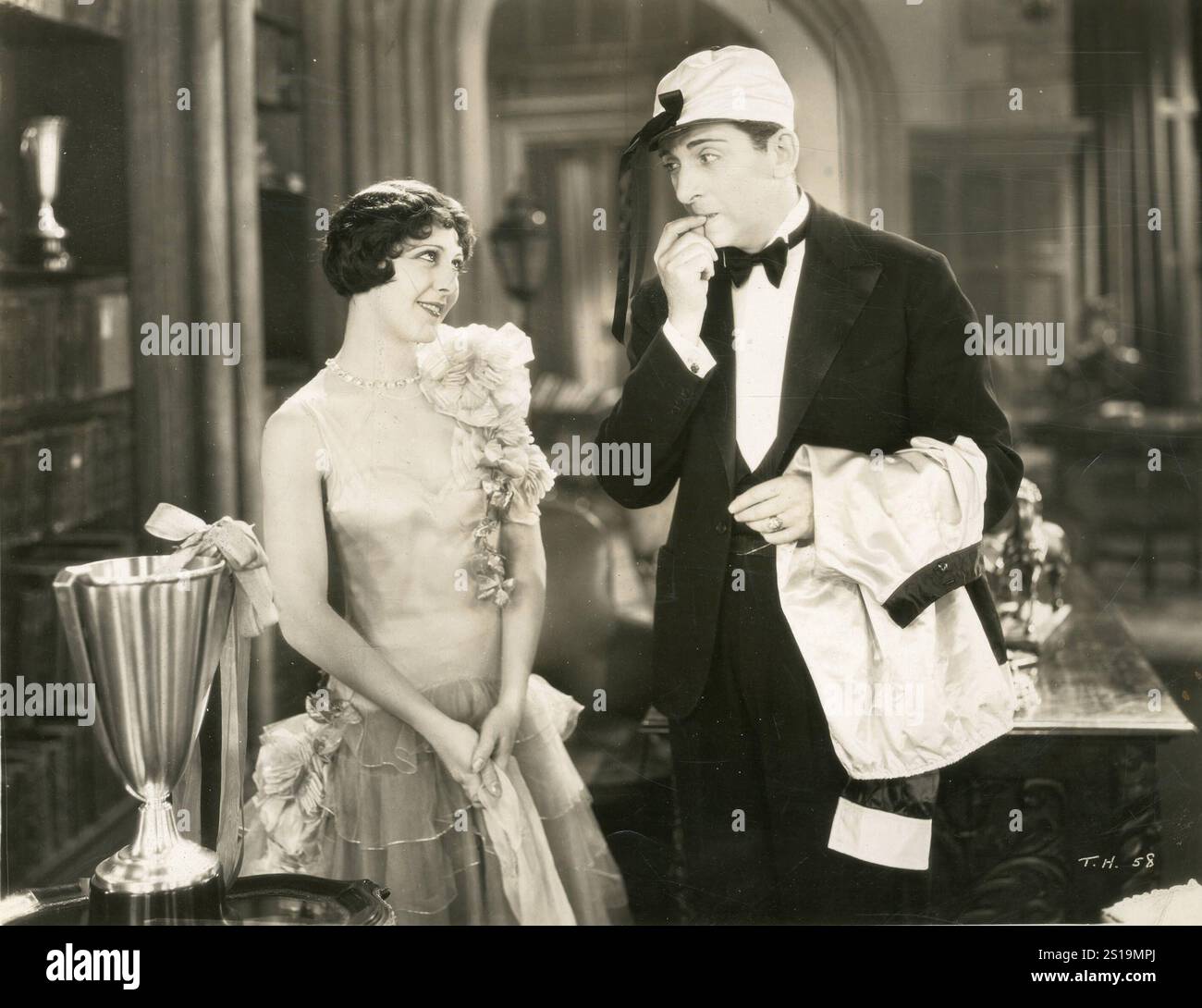 Edward Everett Horton and Patsy Ruth Miller in Frame from the 1929 film ...