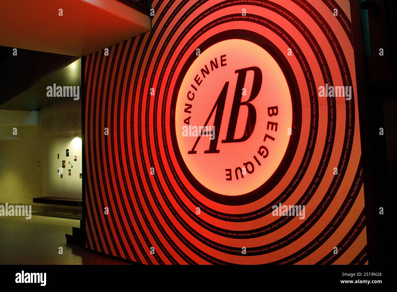 Brussels, Belgium. 02nd Jan, 2025. The logo of the AB Ancienne Belgique ...