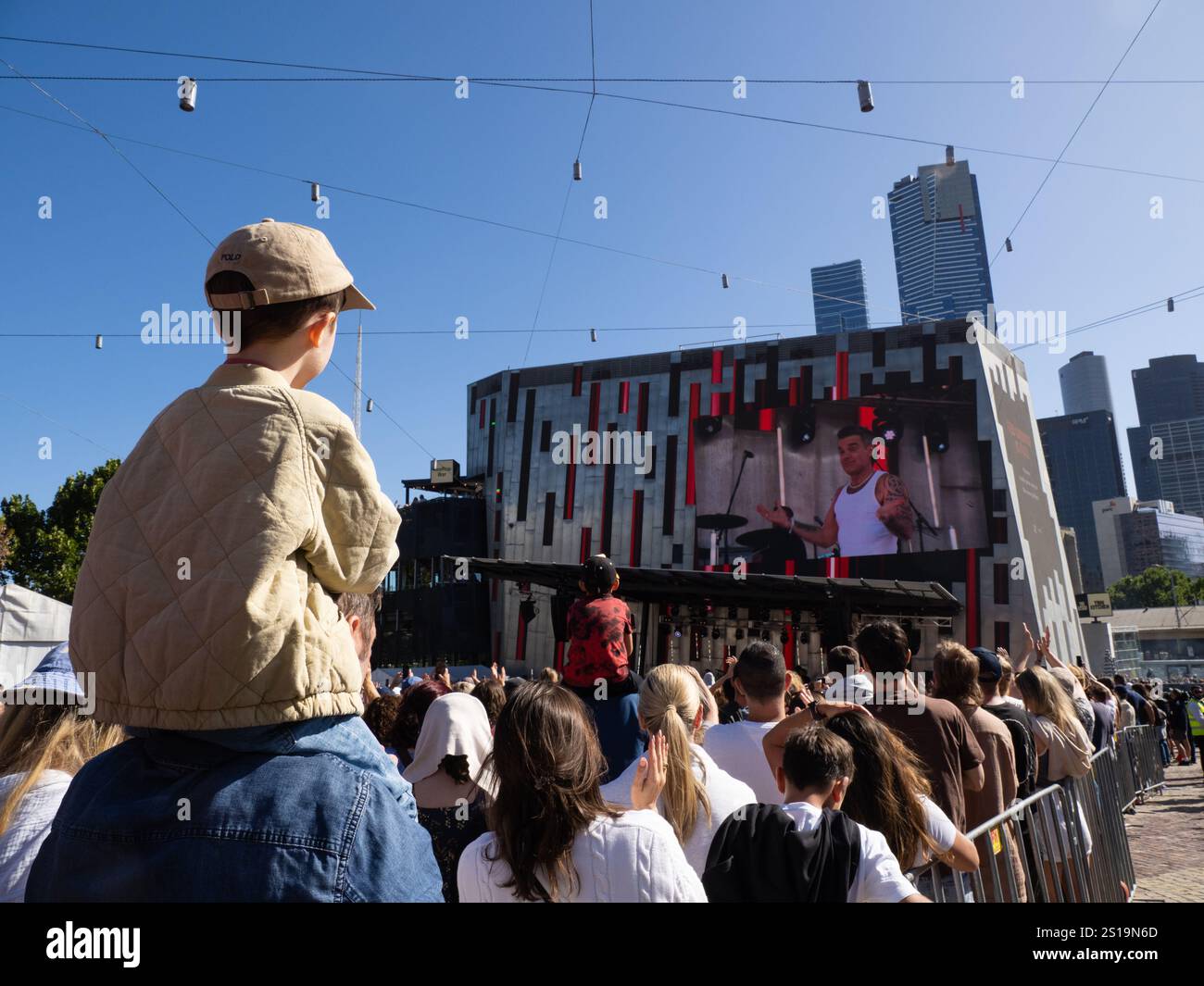 Melbourne, Australia. 02nd Jan, 2025. Fans of all ages were in ...