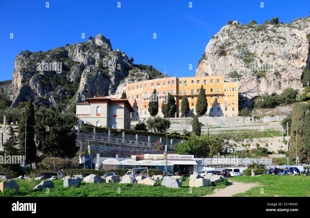 Grenzübergänge St. Ludovic und St. Louis, Grenze zwischen Menton in ...