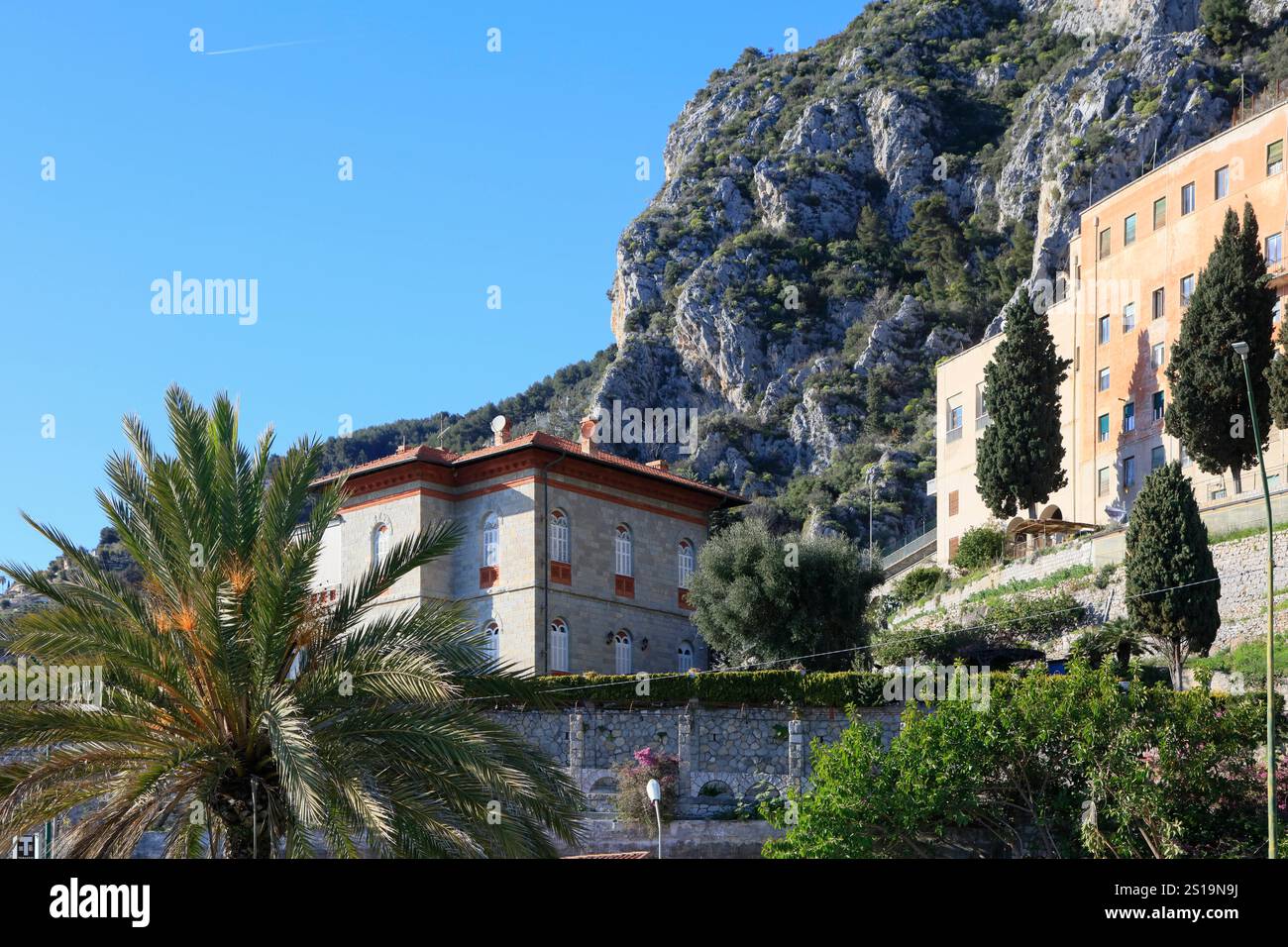Grenzübergänge St. Ludovic und St. Louis, Grenze zwischen Menton in ...