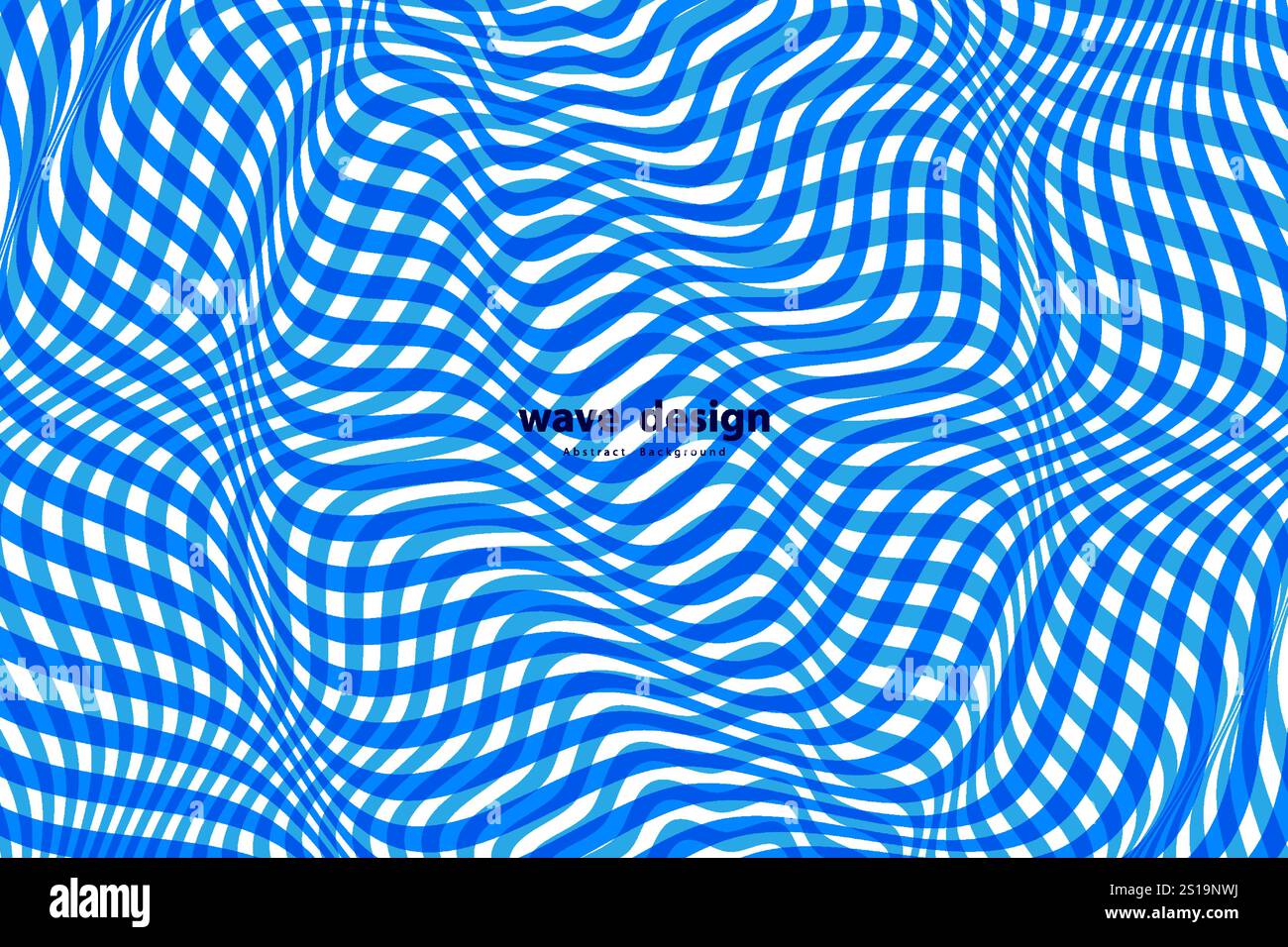 Blue Optical illusions. Abstract striped waves background. vector ...