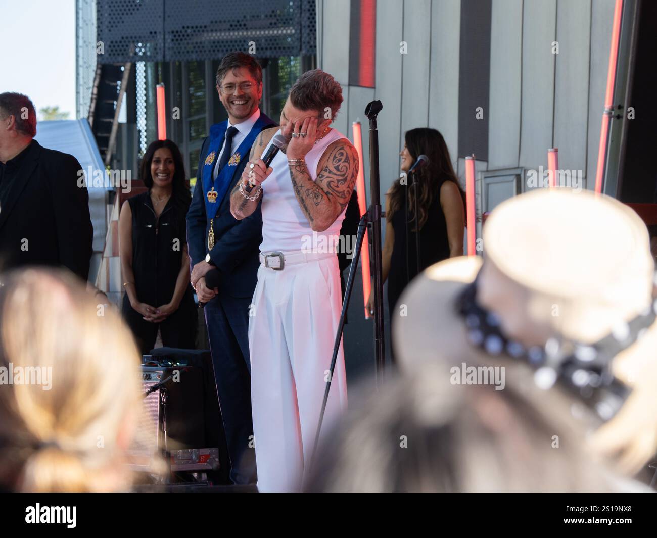 Melbourne, Australia. 02nd Jan, 2025. Melbourne Lord Mayor Jacob Reece ...