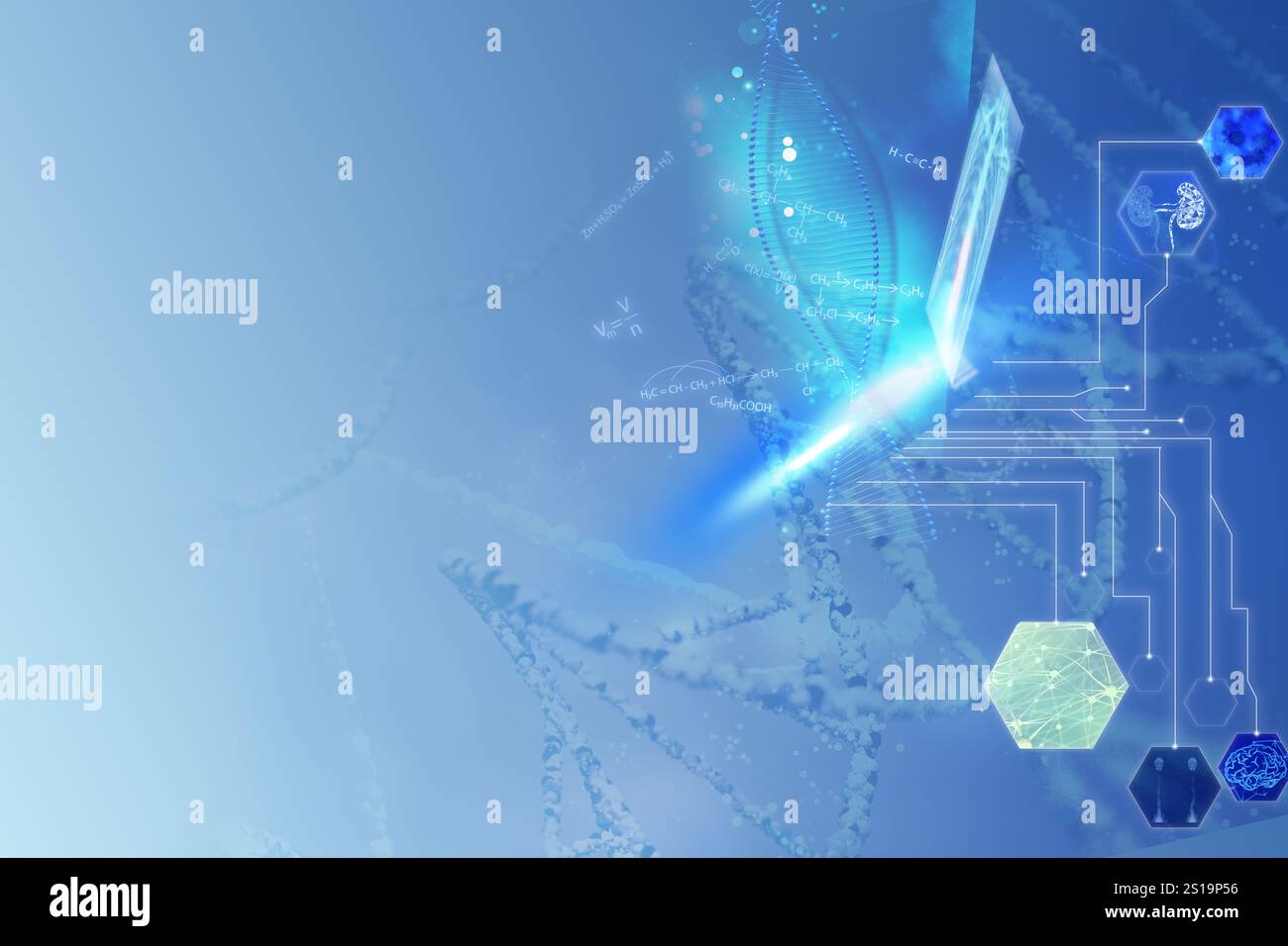 Medical technology. Scheme with neural network, human skeleton x-ray ...